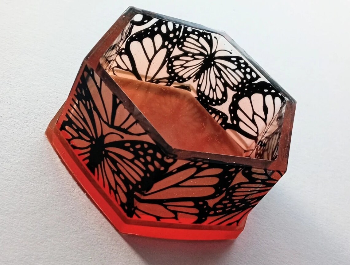 Monarch Butterfly Box | Etsy