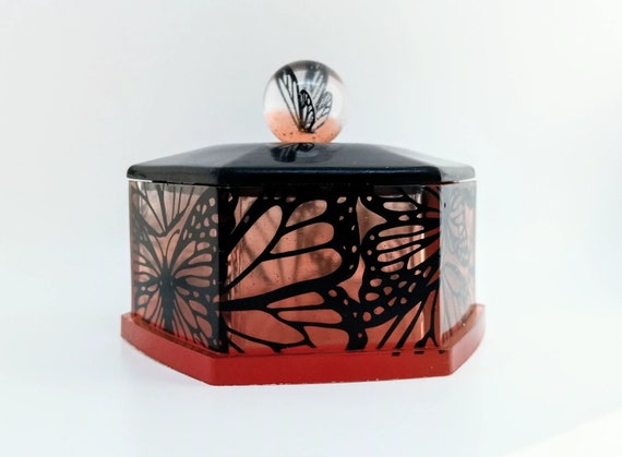 Monarch Butterfly Box | Etsy