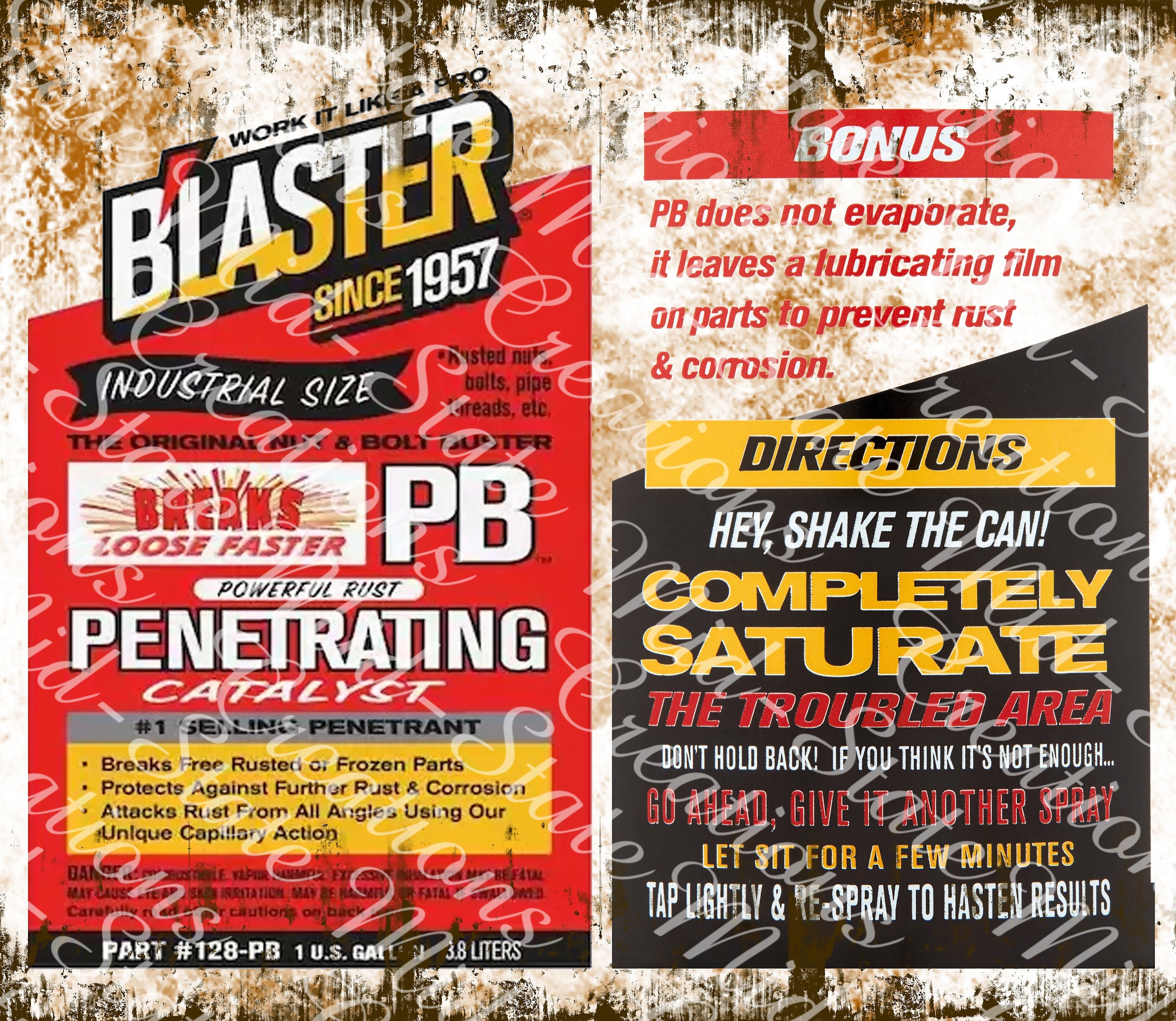 PB Blaster Tumbler Cup Designs - Etsy