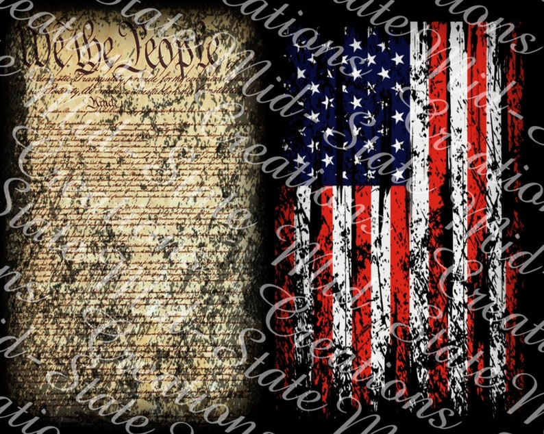 American Flag, Constitution Cup Design for 20 Oz Tumblr - Etsy