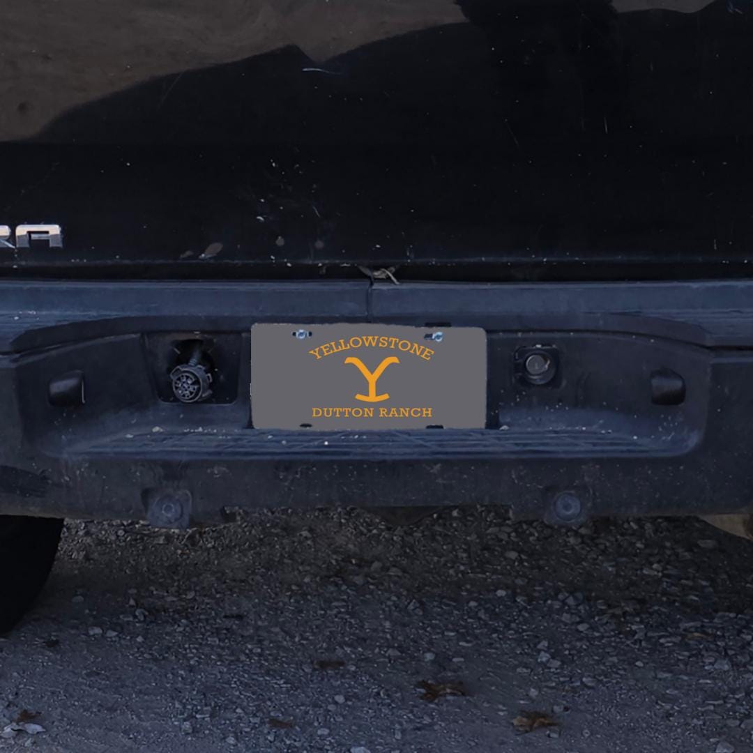 Yellowstone License Plate - Etsy
