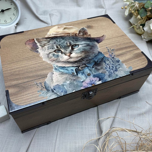 Cute Wooden Box - Etsy