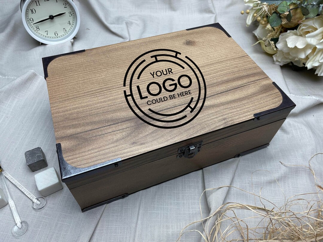 Design Your Own Custom Gift Box - Corporate Logo&slogan Printed ...