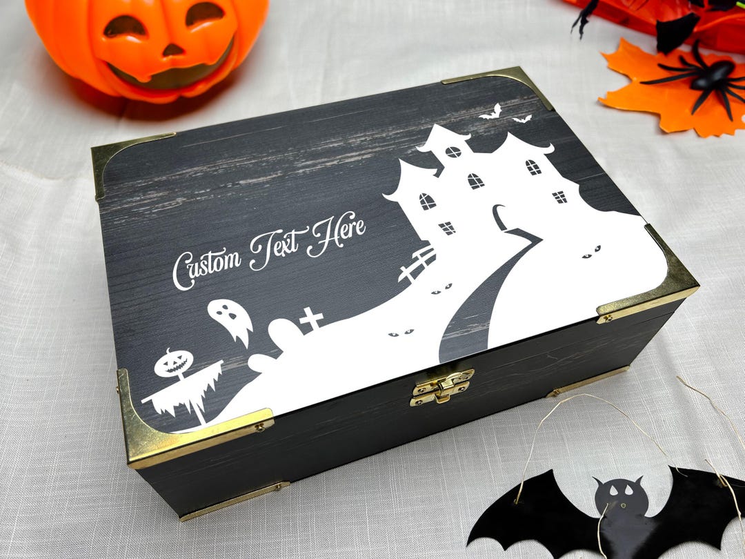 Custom Haunted Mansion Keepsake Box -gift for Kids- Personalized ...