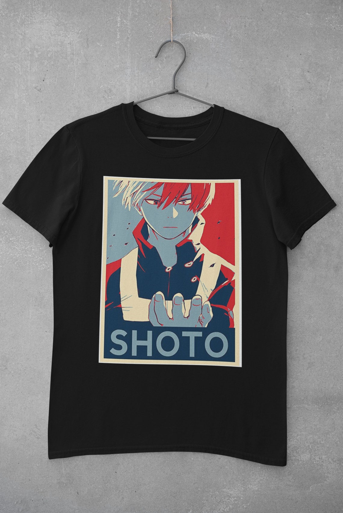 My Hero Academia SHOTO TODOROKI T-Shirt My Hero Academia | Etsy