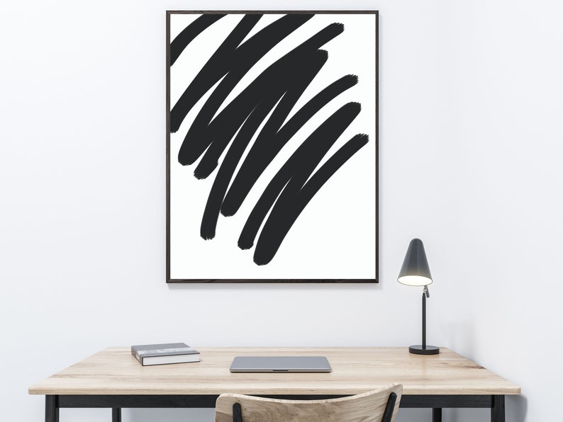 Minimalist Abstract Art Abstract Line Print Modern Abstract - Etsy