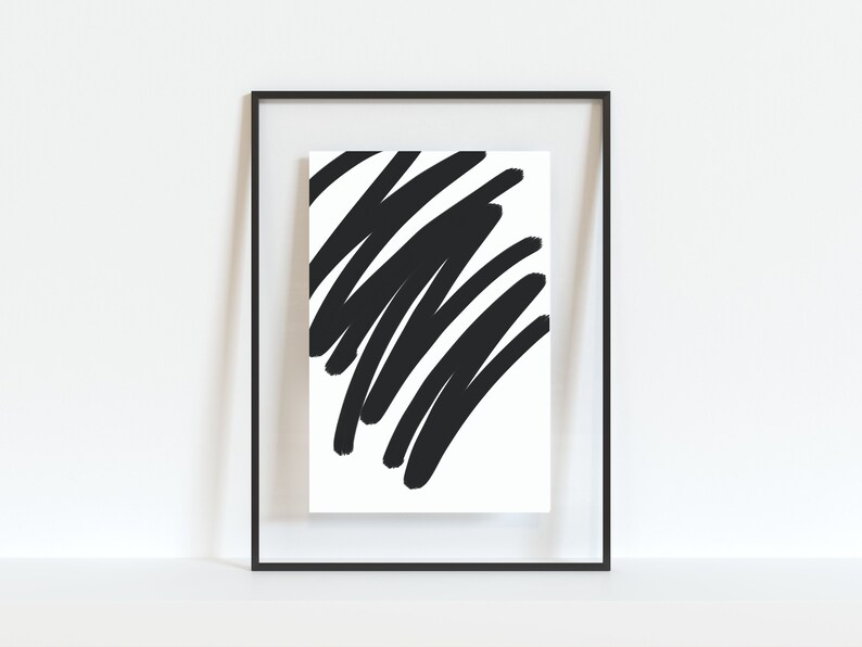 Minimalist Abstract Art Abstract Line Print Modern Abstract - Etsy