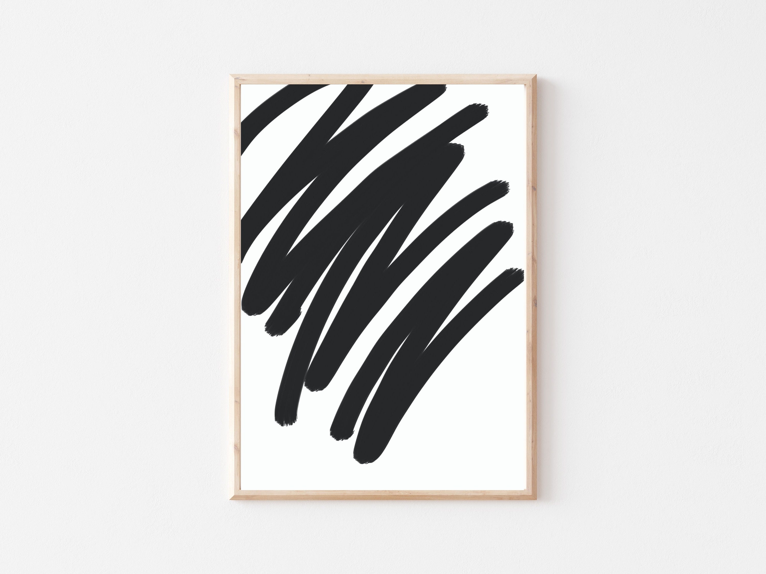 Minimalist Abstract Art Abstract Line Print Modern Abstract - Etsy