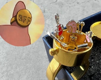Spongebob Best Friends Rings - Etsy