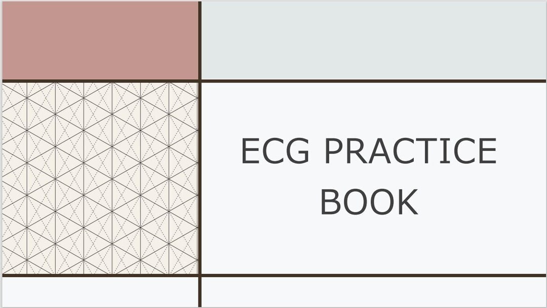 ECG / EKG Practice Book - Etsy