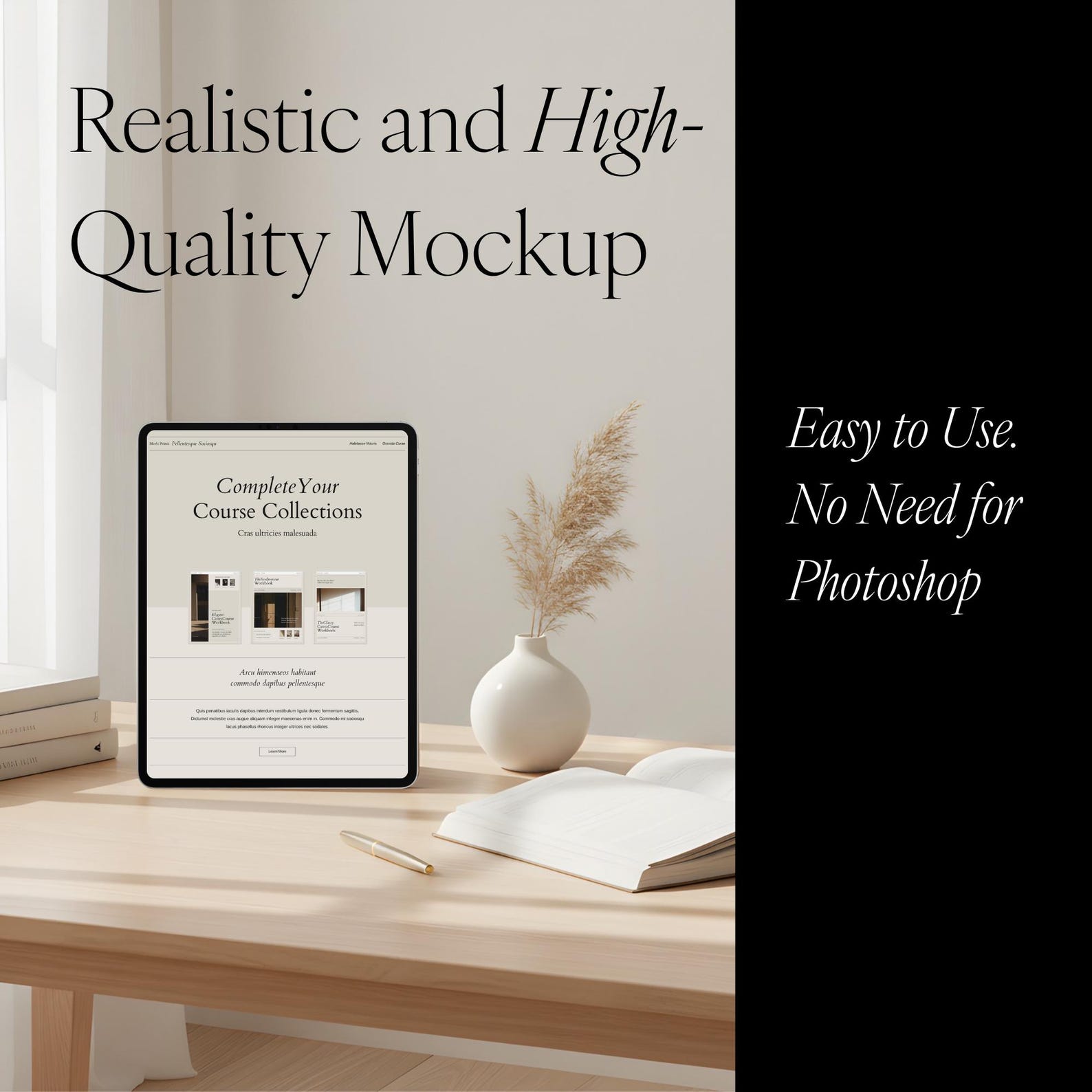 Canva iPad Mockup, iPad Mockups for Canva, iPad Flatlays, Device Mockup ...