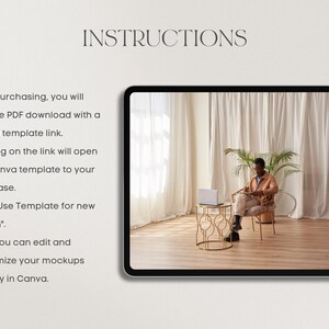 IPad Pro Mockups, Canva Template, Flatlays - Etsy