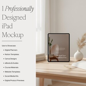 Canva iPad Mockup, iPad Mockups for Canva, iPad Flatlays, Device Mockup ...