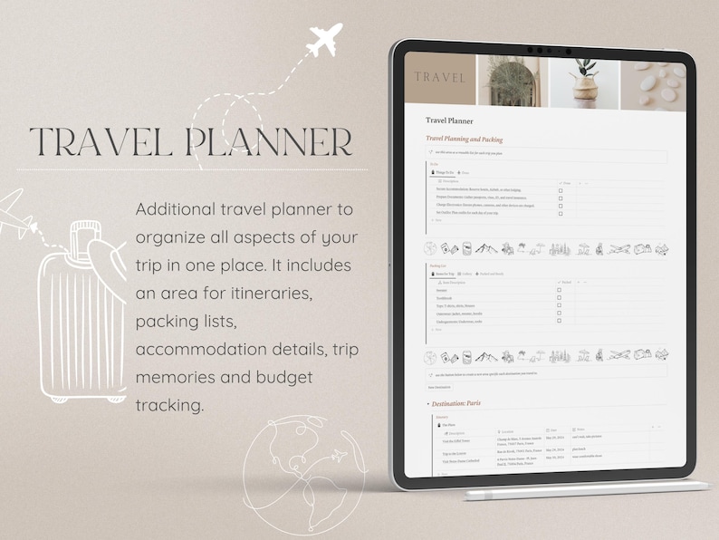 Aesthetic Notion Life Planner Template, Minimalist Dashboard (digital ...