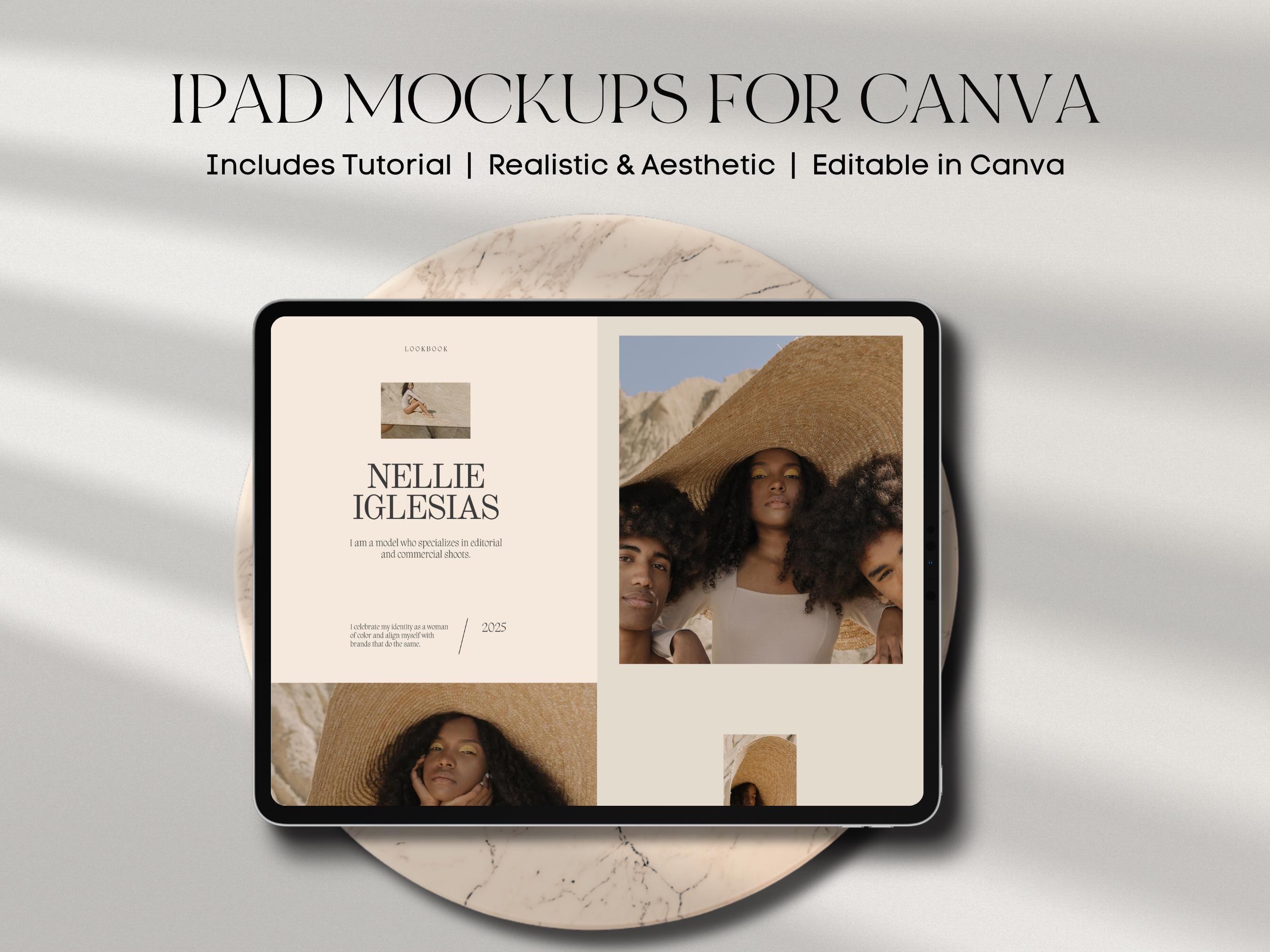 12 iPad Mockups for Canva: Flatlay Device Mockup (digital Download) - Etsy