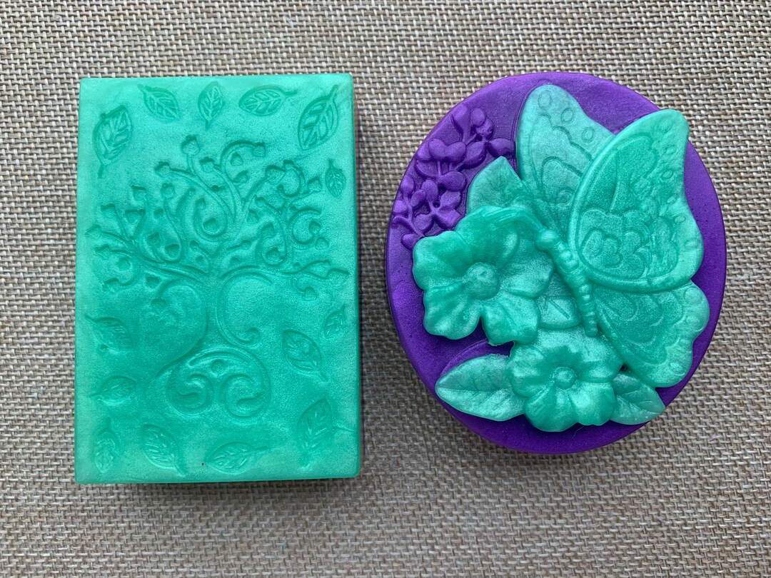 Tree & Butterfly Pair Soaps - Etsy