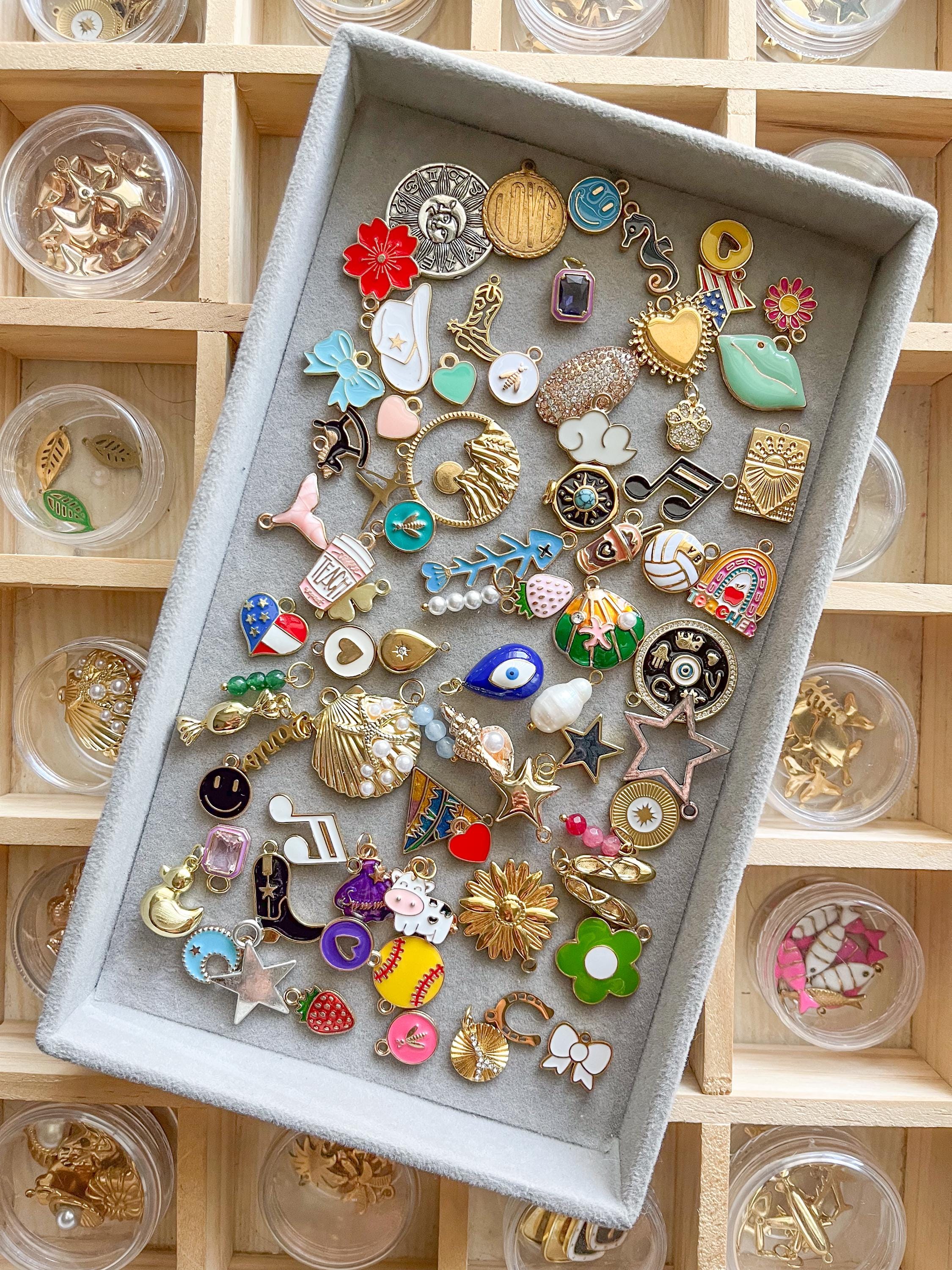 Mixed Charms and Pendants – Lot of 50 Jewelry Making Supplies, Bulk ...