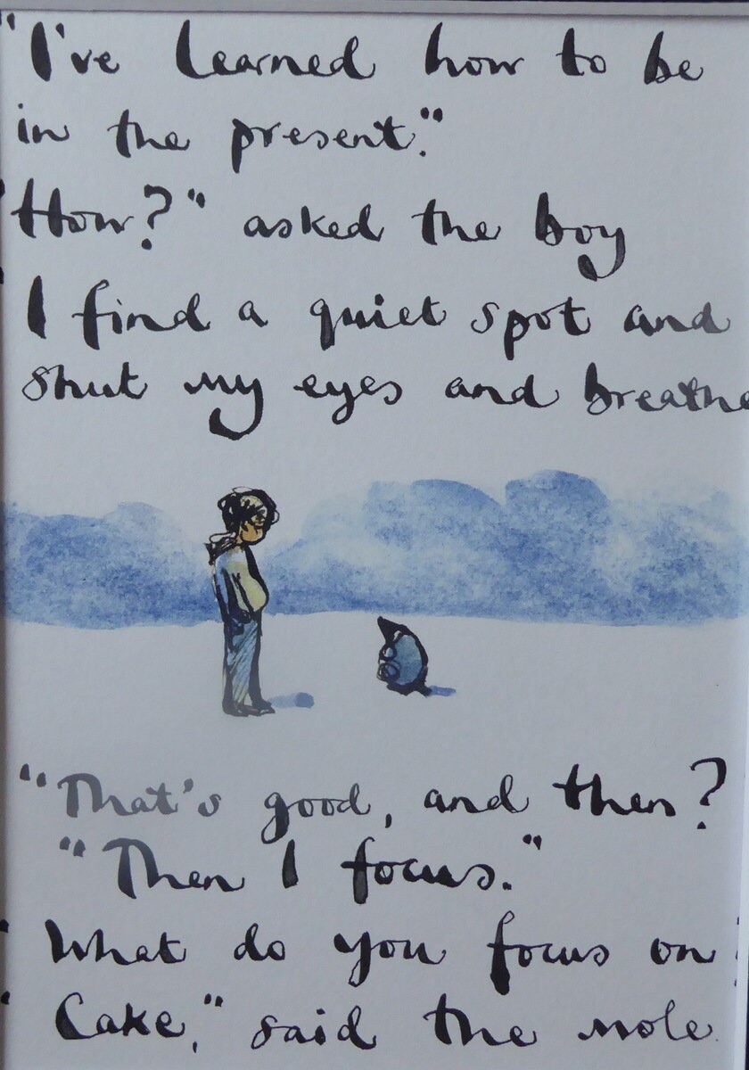 Charlie Mackesy - Double Mounted and Framed Print With Inspirational ...