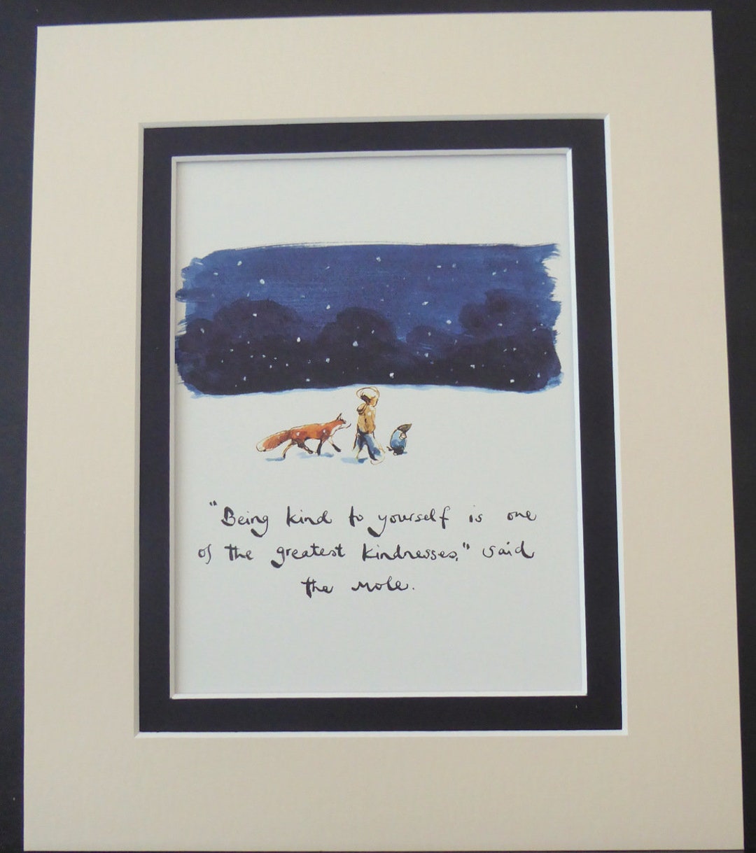 Being Kind to Yourself - Charlie Mackesy - the Boy the Mole the Fox and ...