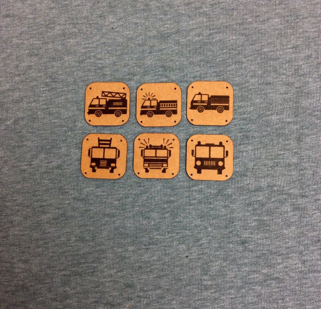 Sewing Label/ Snappap/ / Fire Brigade / Fire Truck / Fire Brigade ...