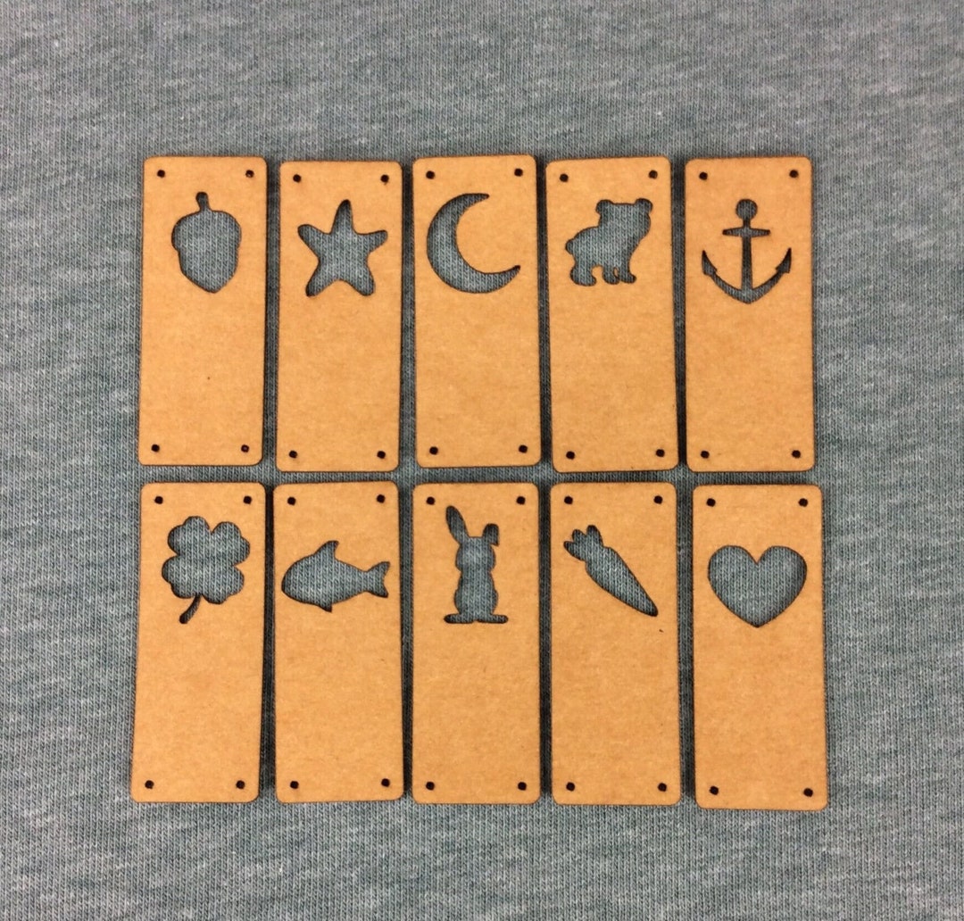 Sewing Label/ Fold Label/ Patches/ Sew-on Label/ Rabbit/ Starfish ...