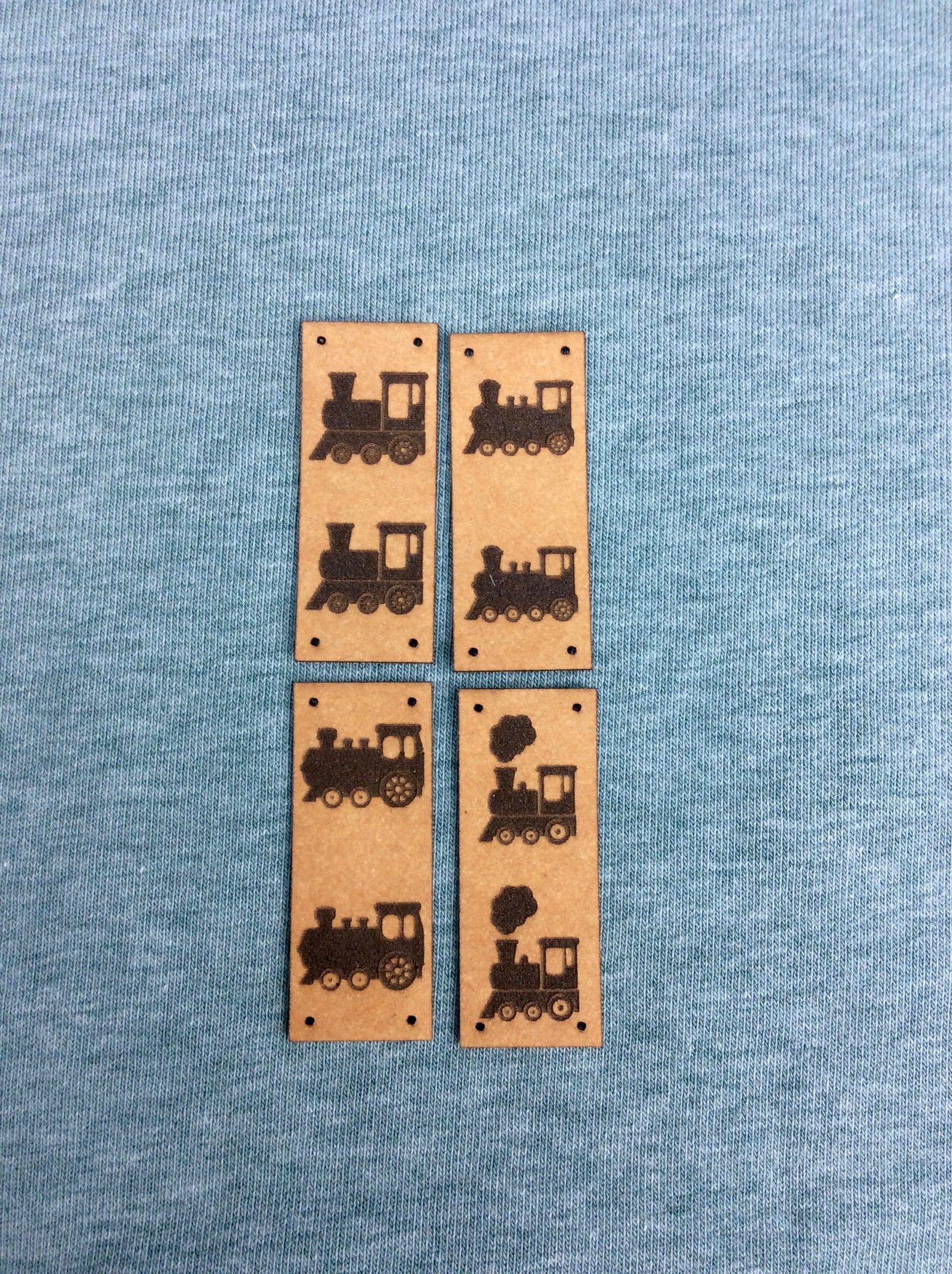 Sewing Label/ Snappap/ Locomotive / Steam Locomotive / Train ...