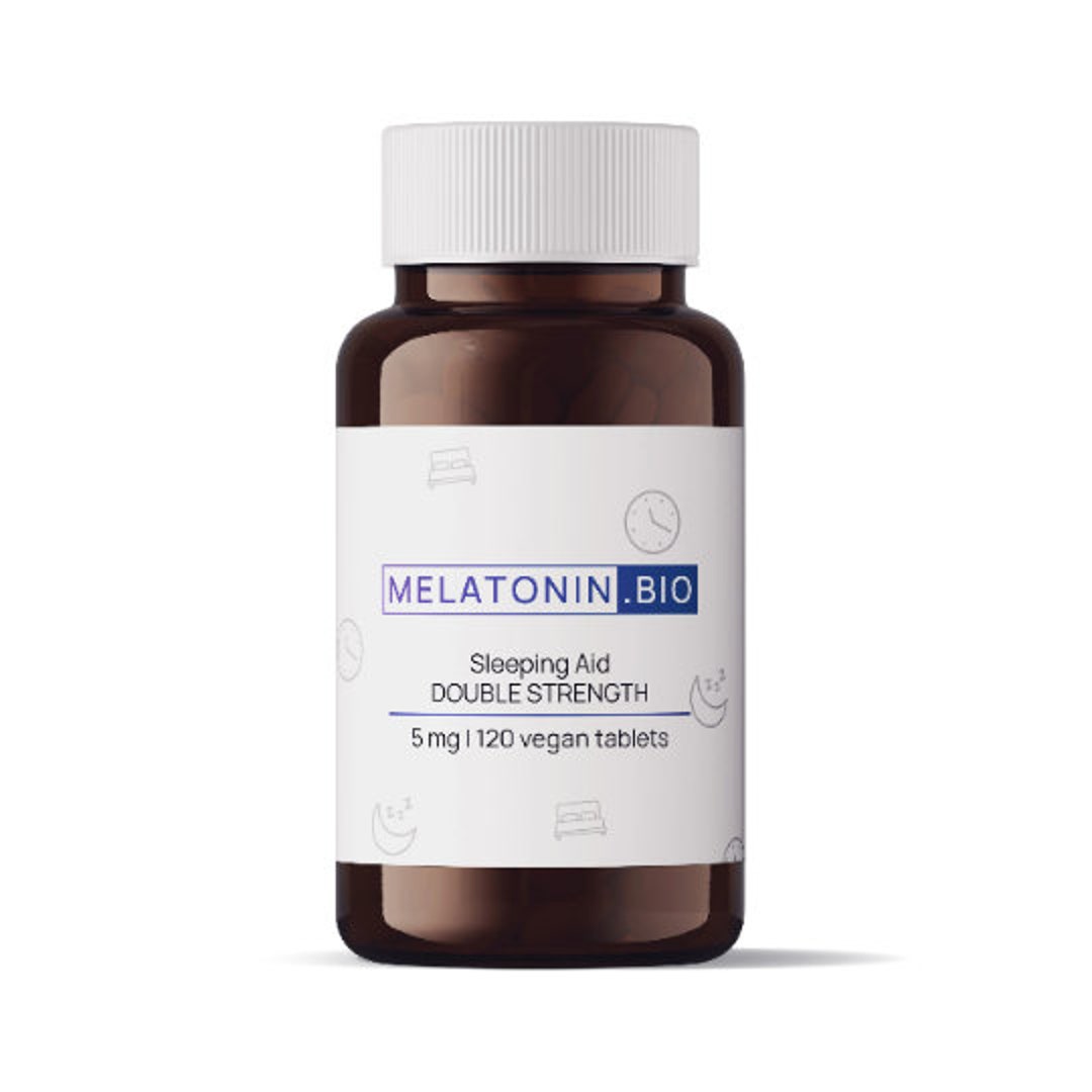 Melatonin 120 Tablets 5 Mg Blue Spirulina Lab Tested Made and Shipped ...