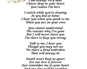 Svg I Never Left You Poem | Etsy Canada