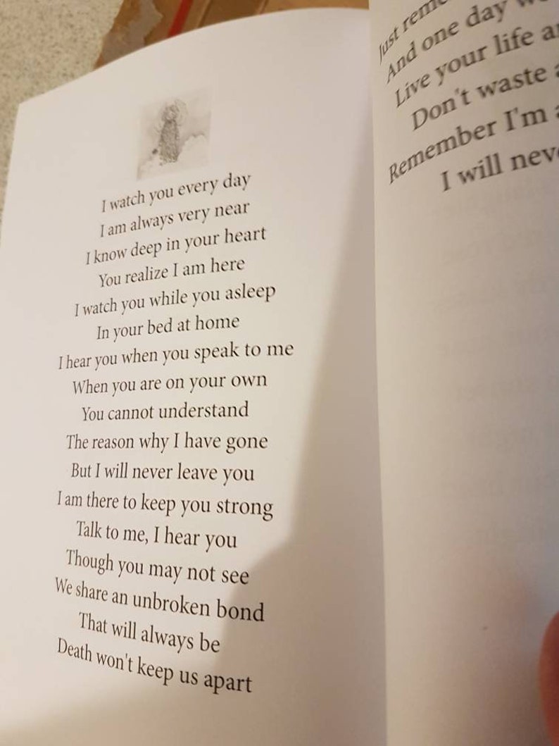 I Never Left You Poem | Etsy UK