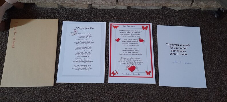 Just Because is the Copyright of John F Connor This Poem is in My ...