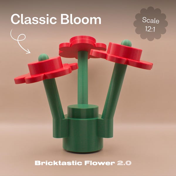 Flower Brick - Etsy UK