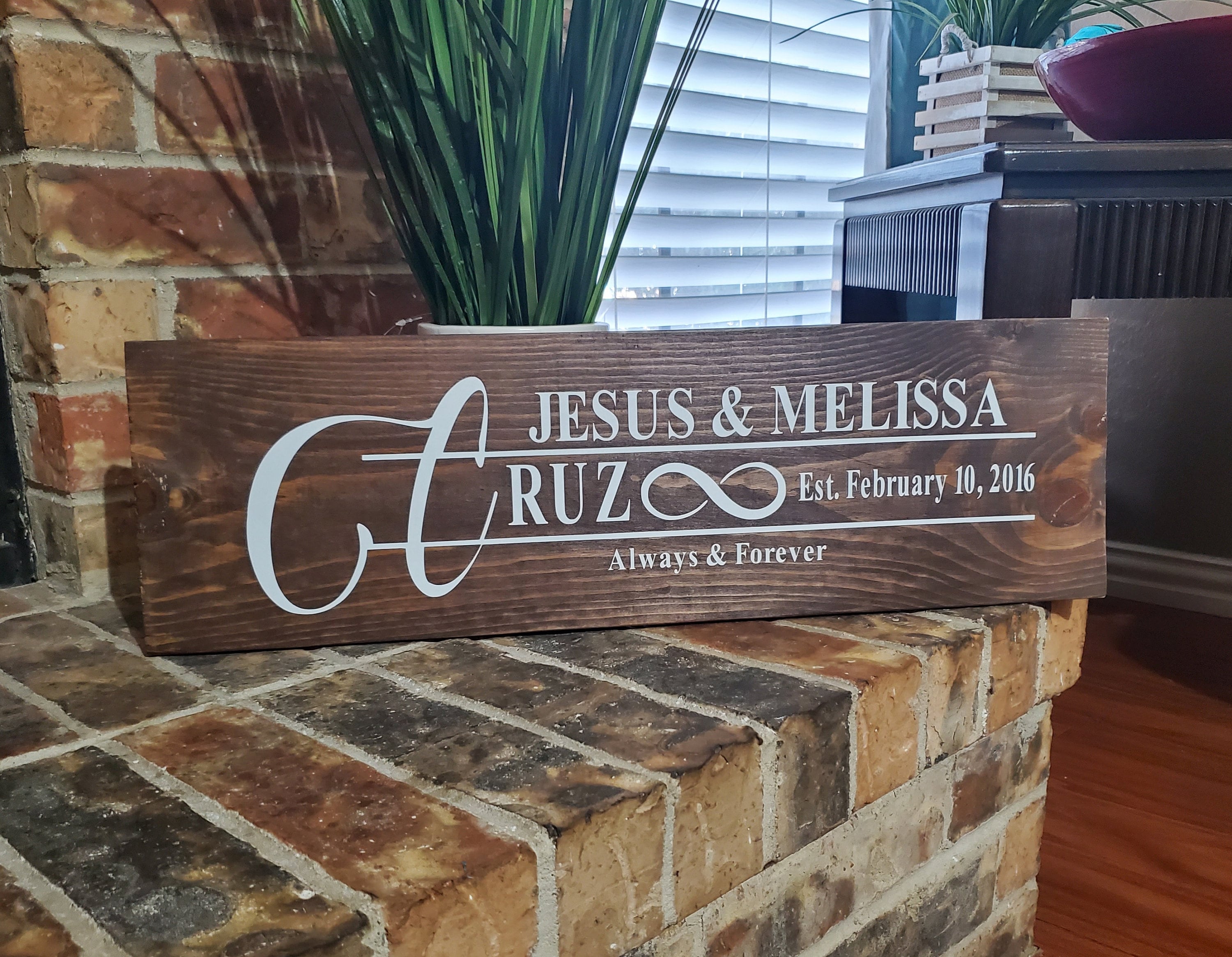 Placa de madera personalizada - Etsy España