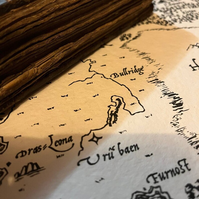 MAP of ALAGAESIA Eragon Map Christopher Paolini Eldest - Etsy UK