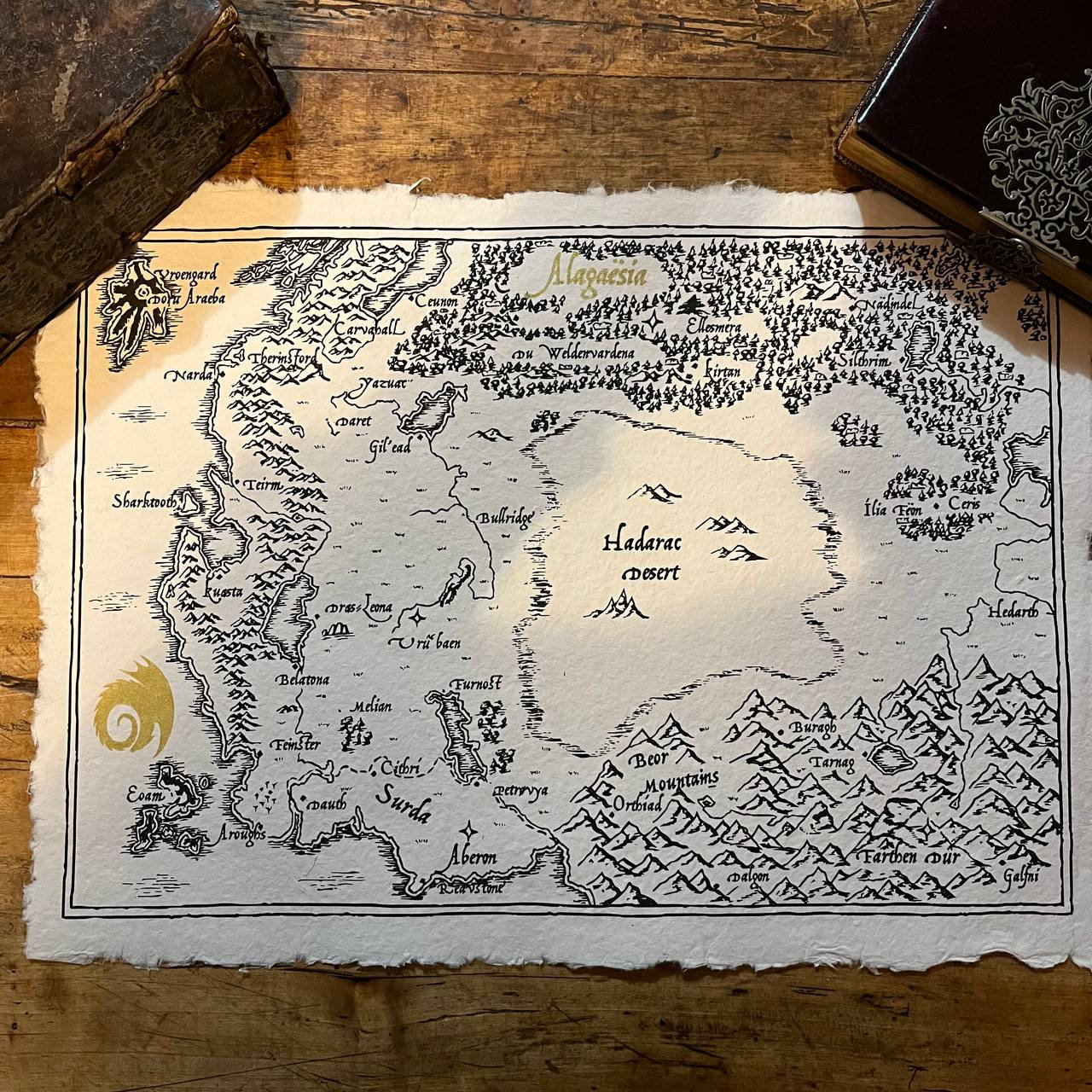 Map Of Alagaesia Eragon