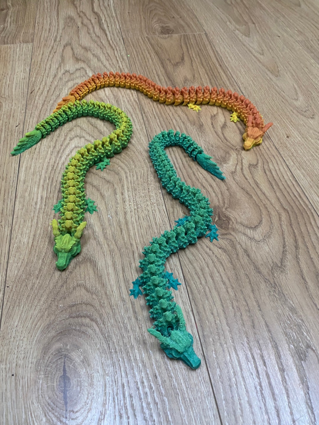 Articulating Dragon Fidget Toy Crystal Dragon Stress Toy Dragon Toy ...