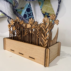 DIY 3D Layered MDF Flower Pot Create Your Own Flower Window Planter ...