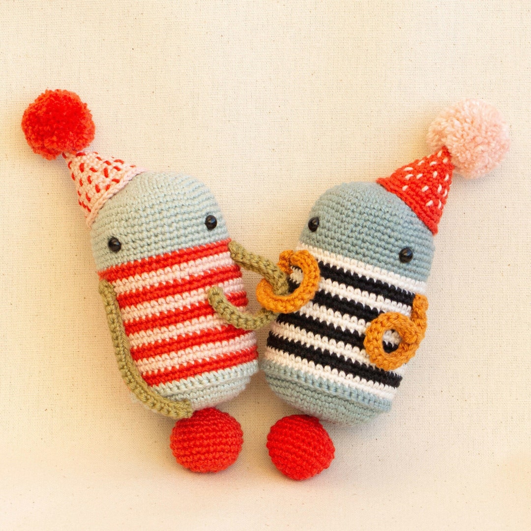 Party Bots PDF Amigurumi Crochet Pattern - Etsy