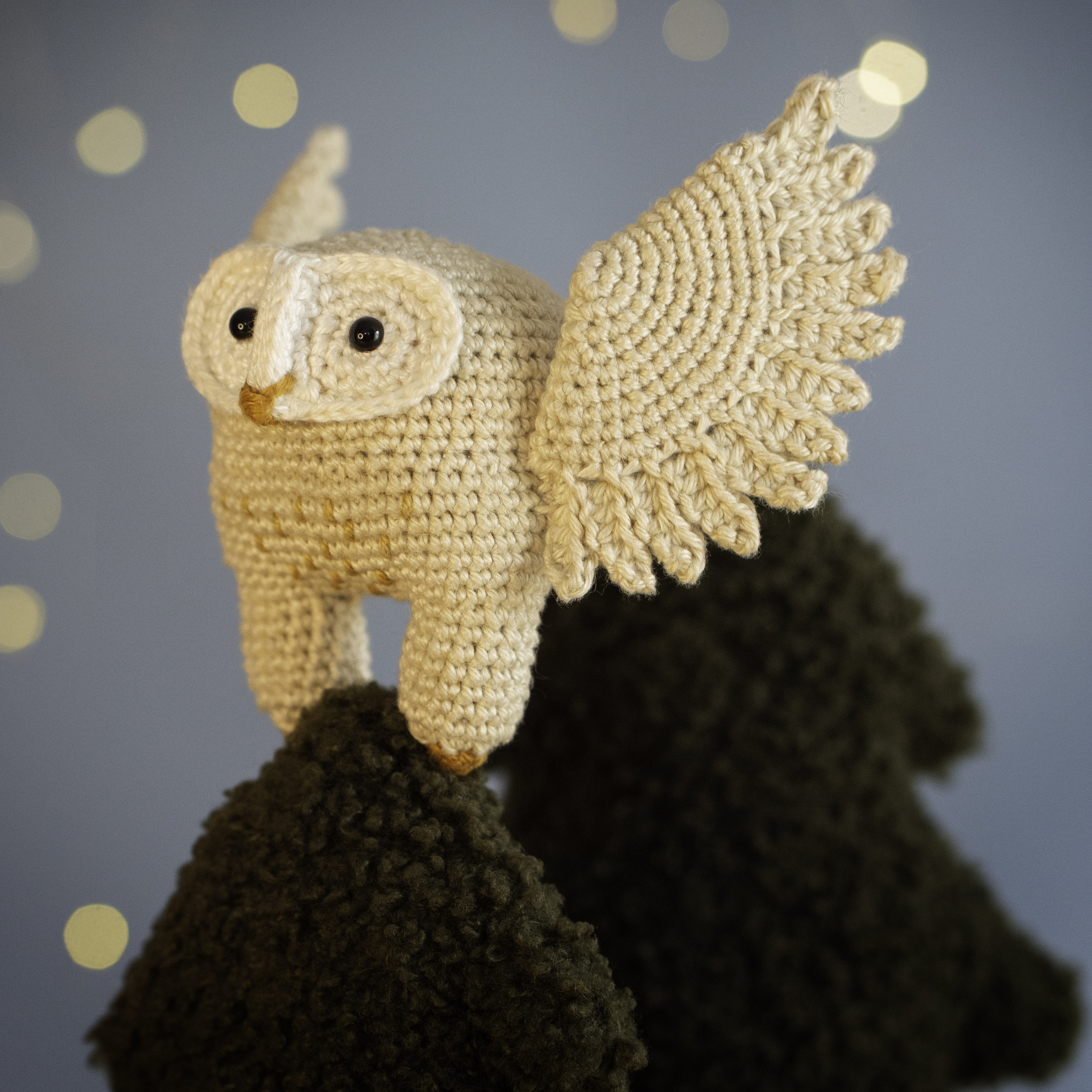 Ophelia the Barn Owl Amigurumi Crochet PDF Pattern - Etsy