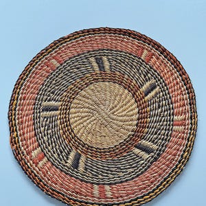 Handwoven Bolga Placemats | Eco-friendly African Table Mats - Etsy