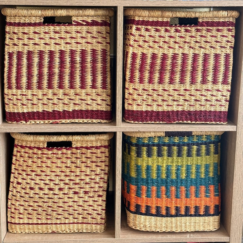 Cube Storage With Basket - Etsy UK