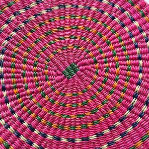 Handwoven Bolga Placemats | Eco-friendly African Table Mats - Etsy