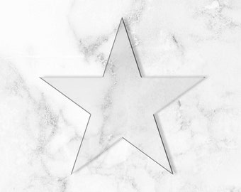 Acrylic Star Ornaments - Etsy