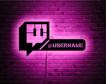Twitch Led Sign | Etsy