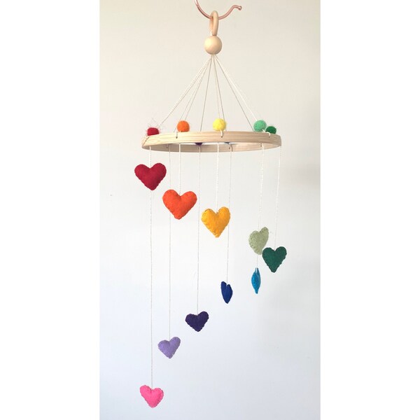 Rainbow Mobile - Etsy