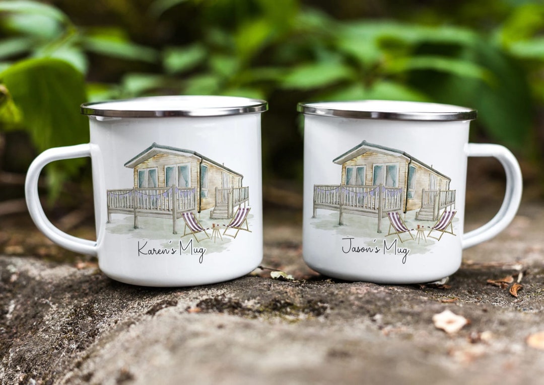 Personalised Static Caravan Mugs, Static Caravan Gift, Caravan Mugs ...
