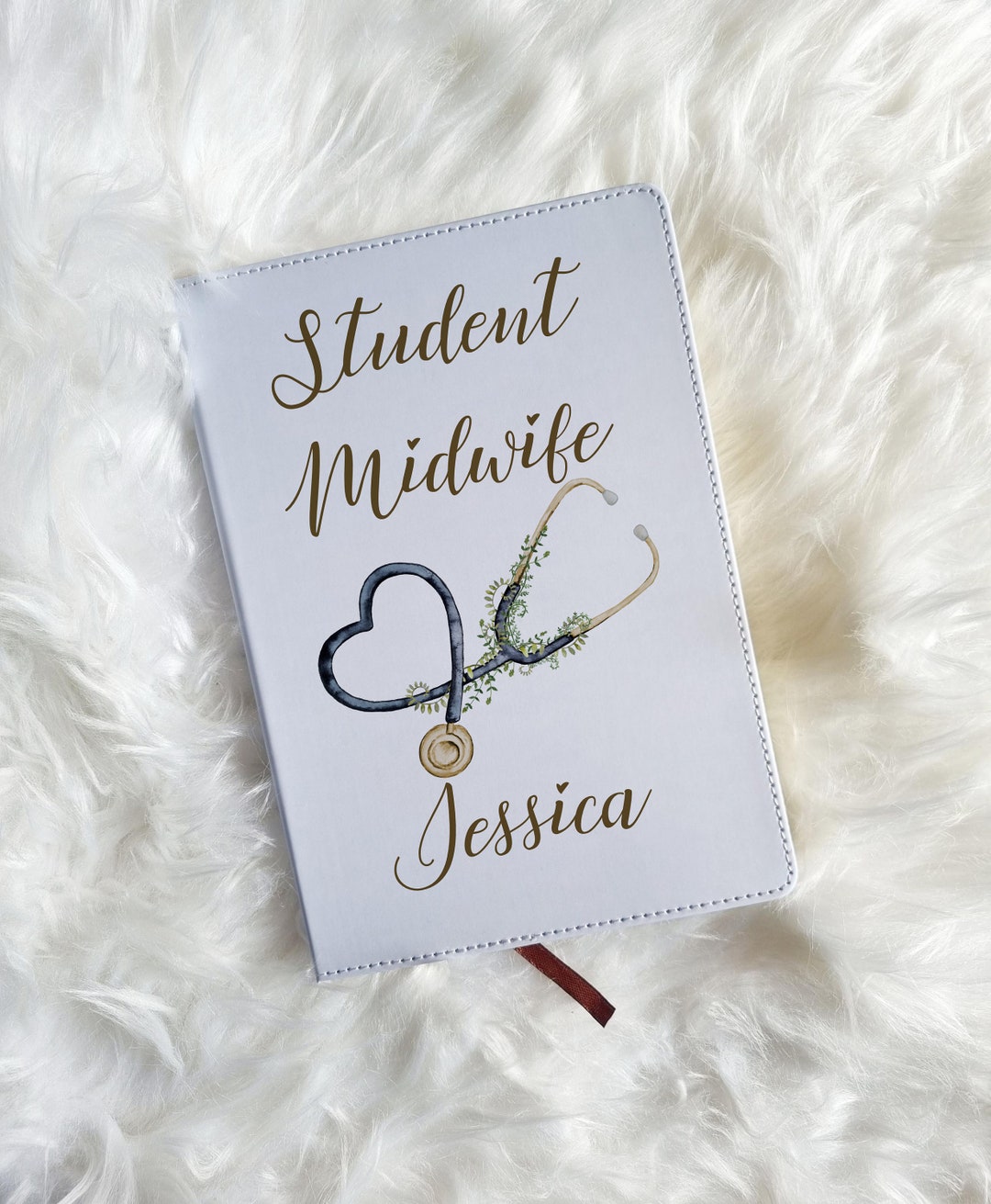 Personalised Student Midwife Note Book, Student Midwife Gift , Midwife ...