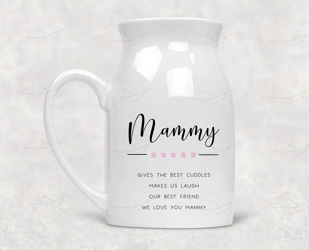 Personalised Mothers Day Vase Mother's Day Gift Flower - Etsy