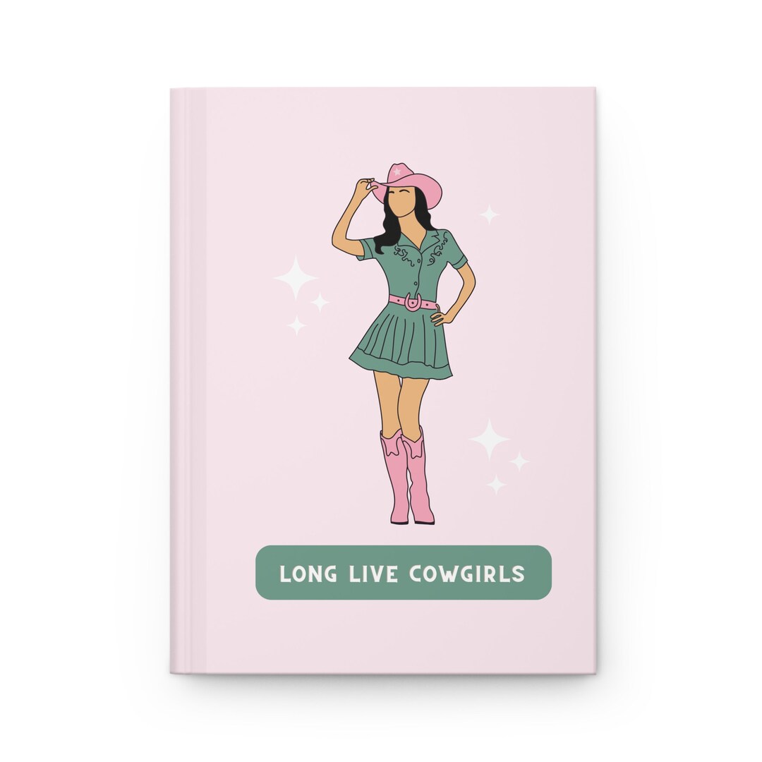 Pink Long Live Cowgirls Hardcover Journal | Western Notebook | Cowgirl ...
