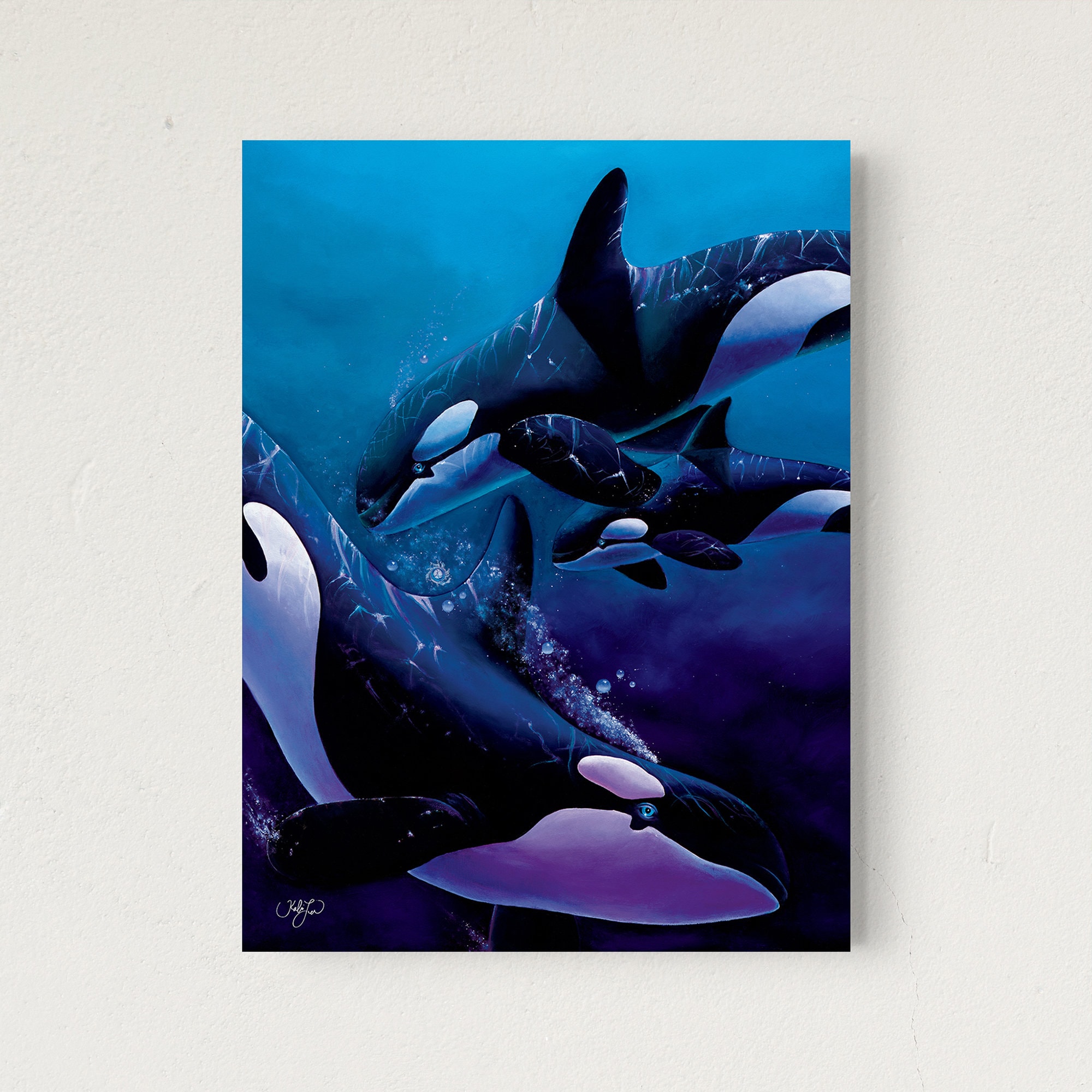 Killer Whale Painting