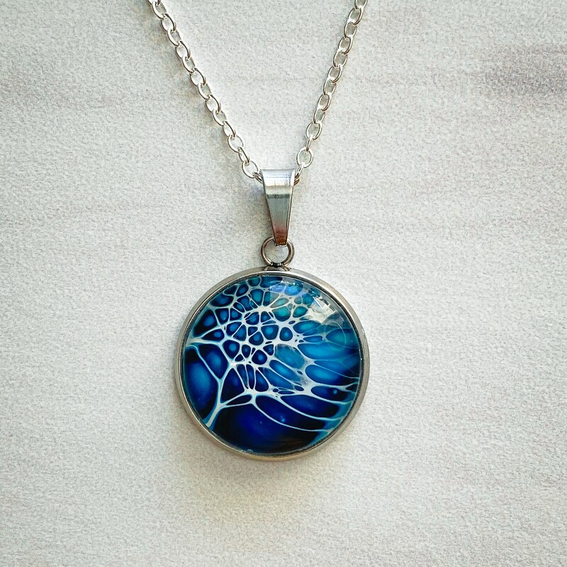 Custom Glass Pendant - Etsy